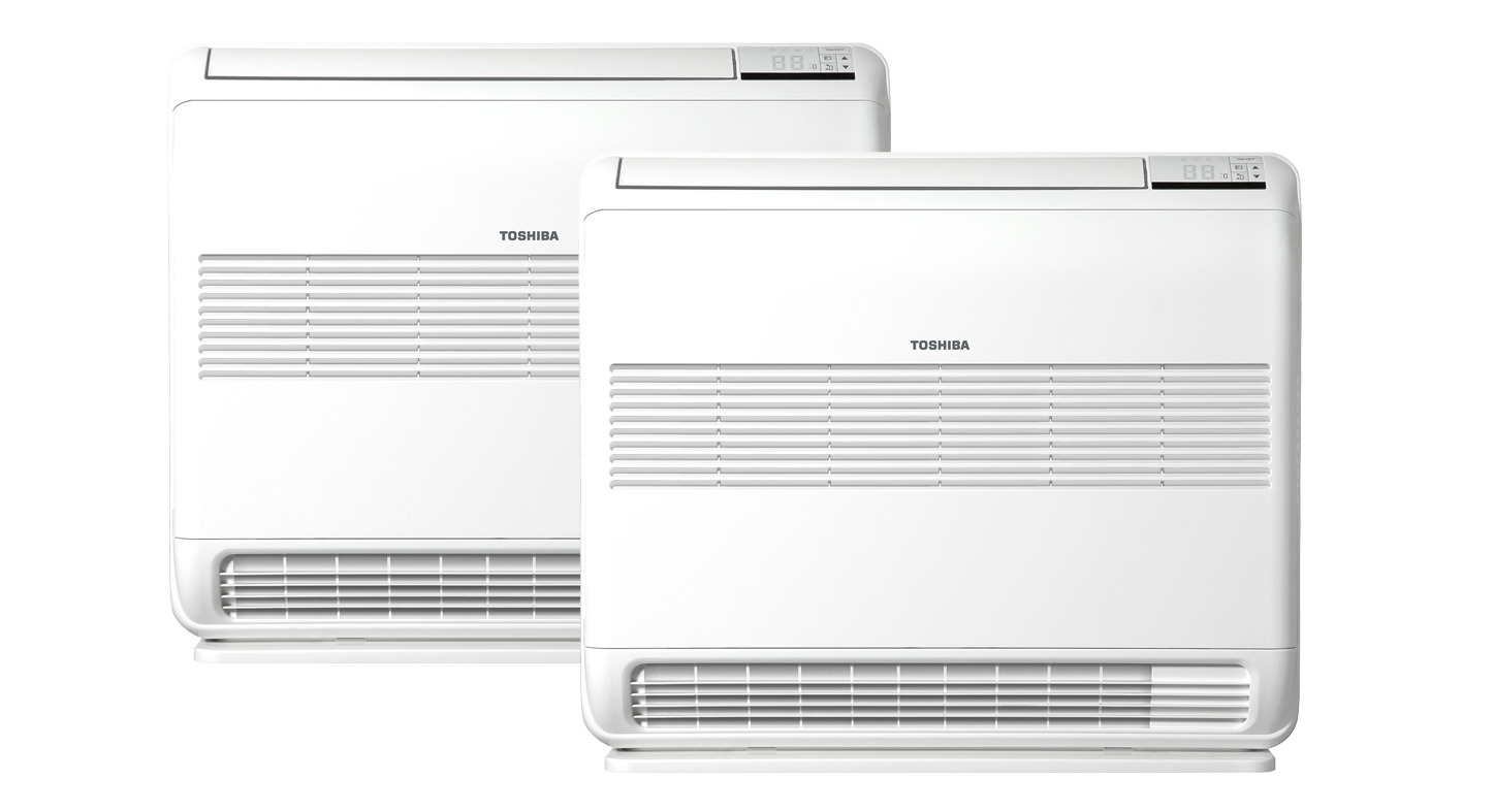 Varmepumpe luft til luft | Gulvmodell multisplitt | Toshiba varmepumper